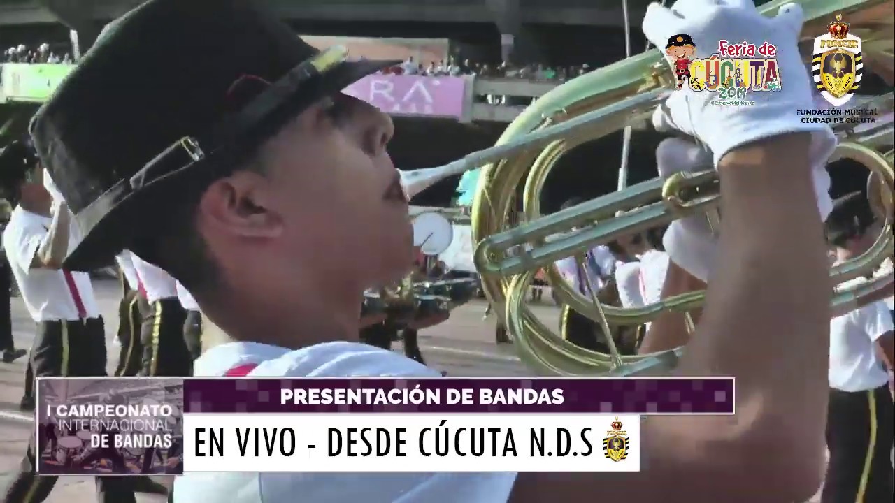 Banda Show General Santander - 1er Campeonato Internacional de Bandas ...