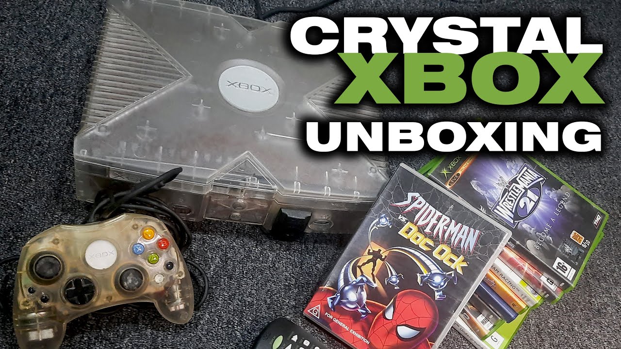 Xbox Crystal Edition Unboxing In 2024 - YouTube