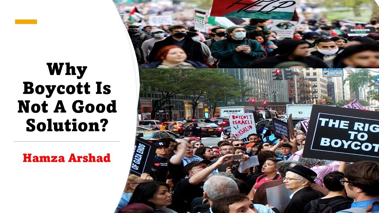 Y Boycotting Isn't the Answer: A Thoughtful Presentation # ...