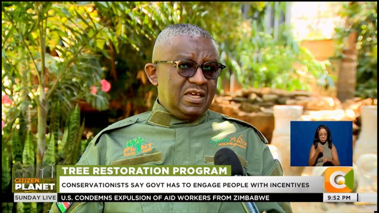Dr. Isaac Kalua Green Reviews National Tree Planting Program - YouTube