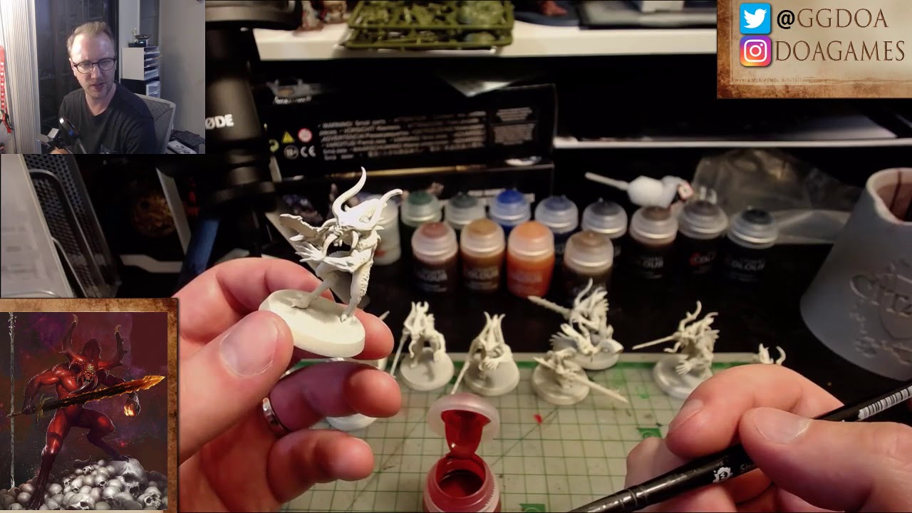 Bloodletters contrast paint stream! - YouTube