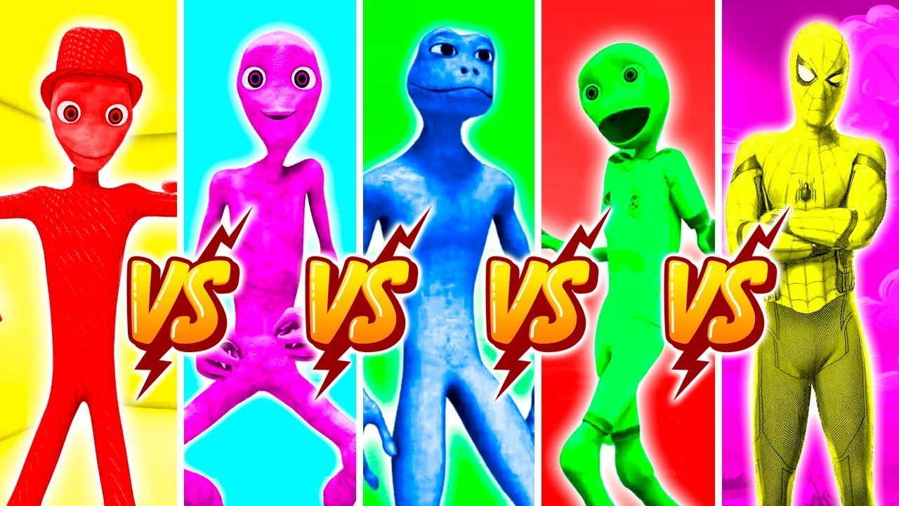 COLOR DANCE CHALLENGE Dame Tu Cosita VS Me Kemaste Vs Bad Santa Comedy ...