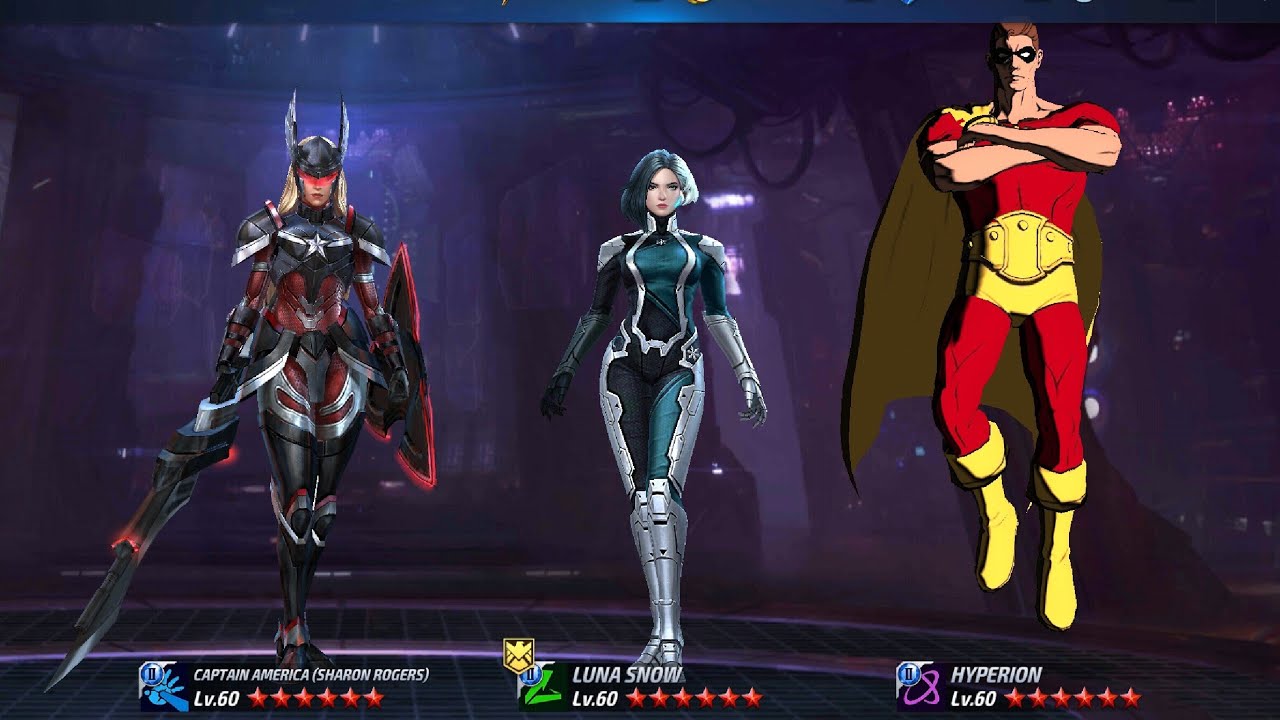 Building Hyperion, Luna Snow and Sharon Rogers with New Uniforms ...