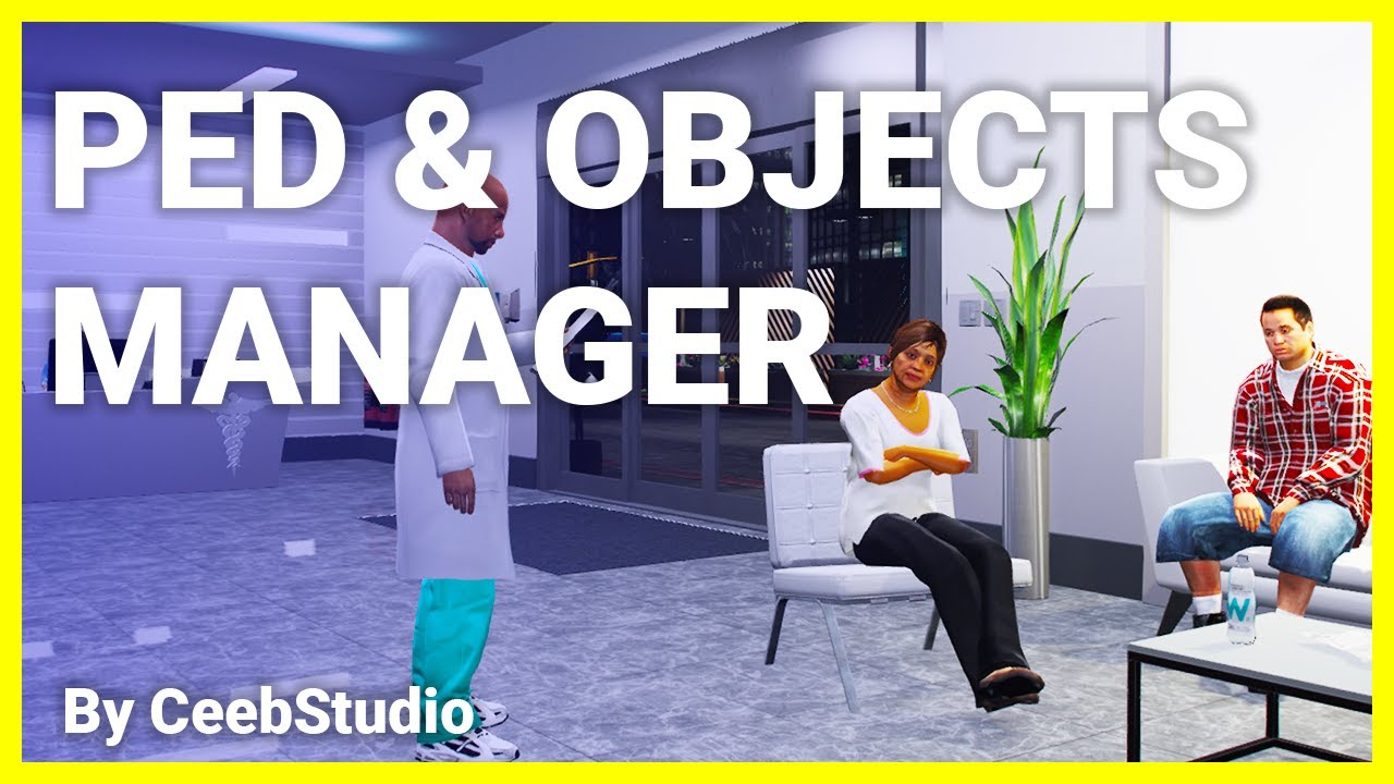 PED & OBJECTS MANAGER - FIVEM - YouTube