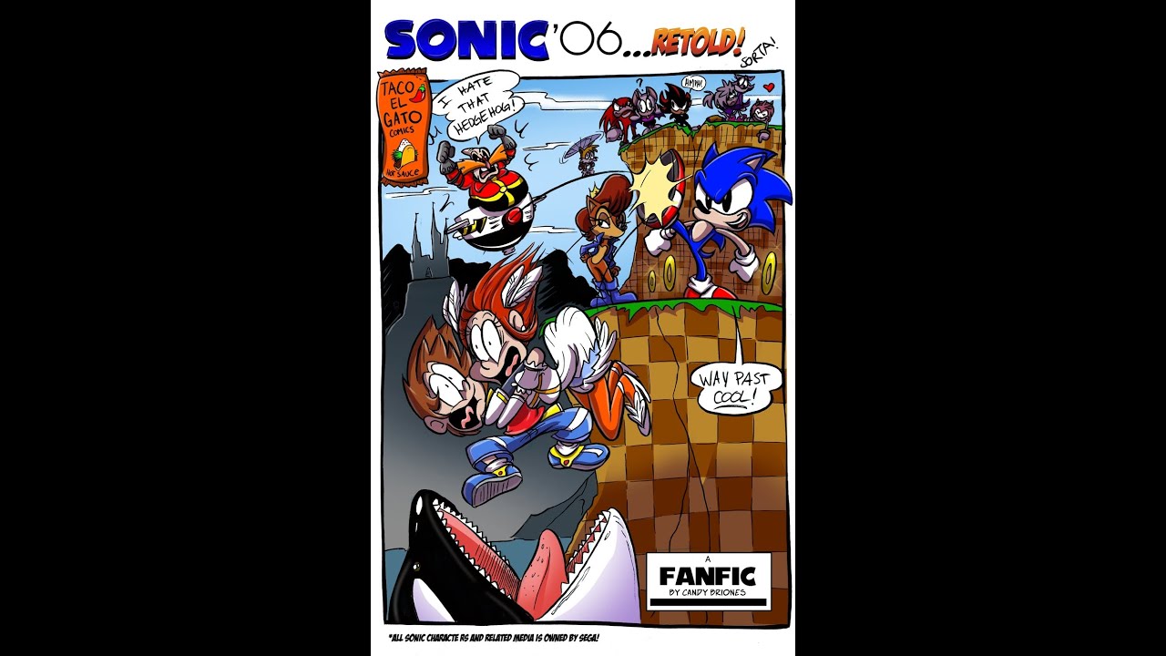 Top 10 Worst Sonic Fan Comic - YouTube