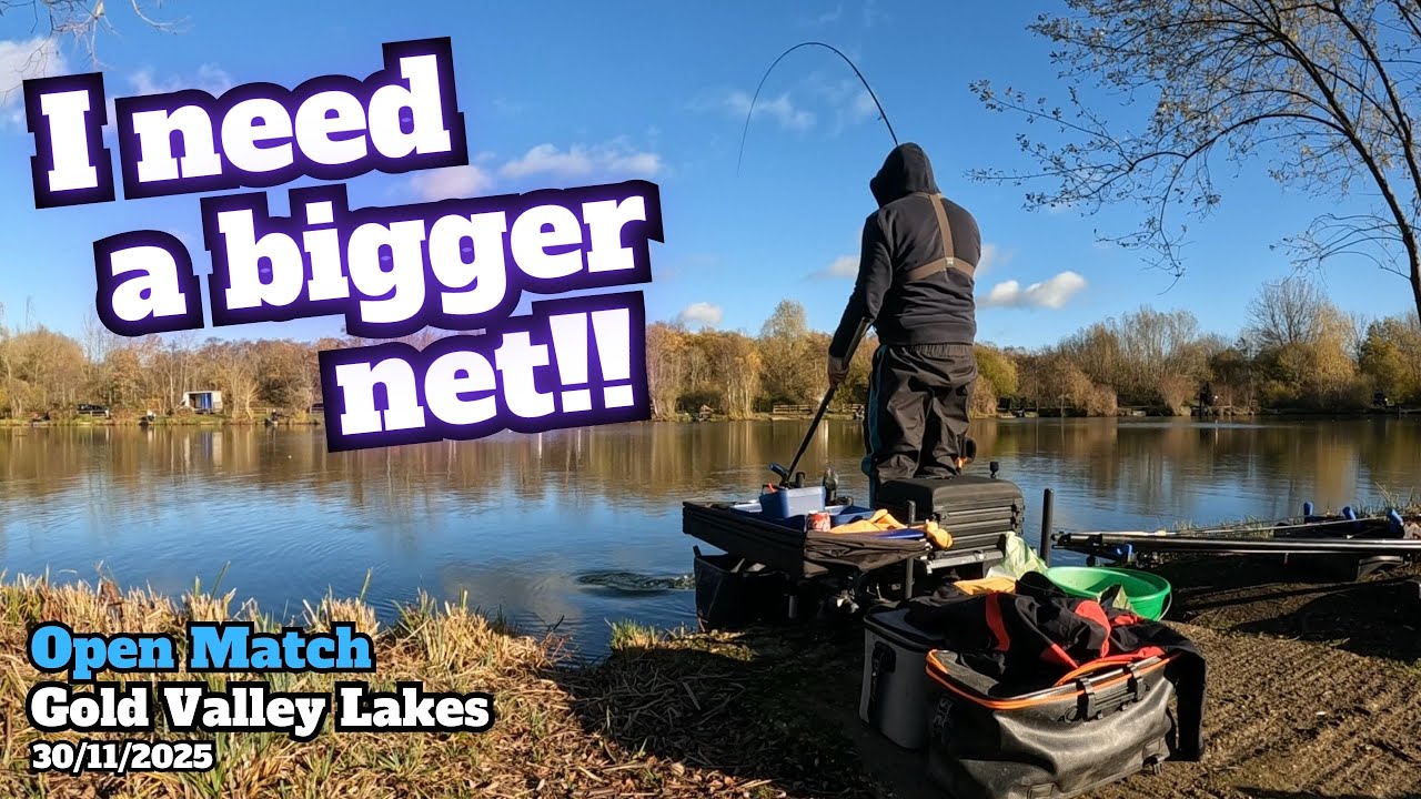 Tough Winter Match Fishing on a Clear Commercial Lake | Bomb, Pole ...