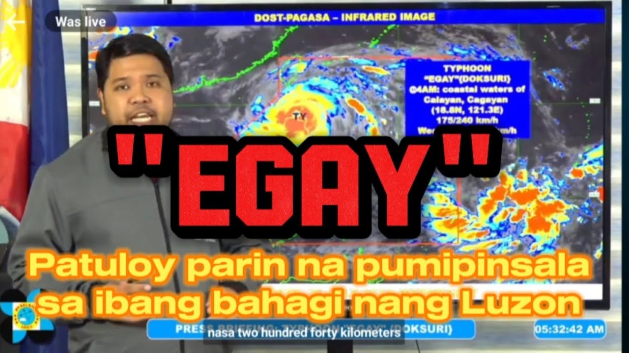LATEST UPDATE BAGYONG "EGAY" JULY 26,2023 5:AM (WEDNESDAY)🙏🙏🙏 WEATHER ...