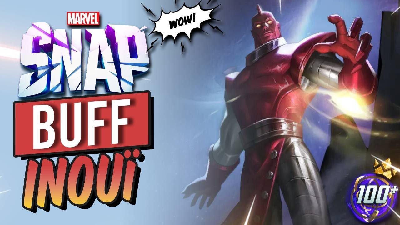 🙈L'ENORME BUFF DU MAÎTRE DE L'ÉVOLUTION QUI CHANGE TOUT - MARVEL SNAP ...