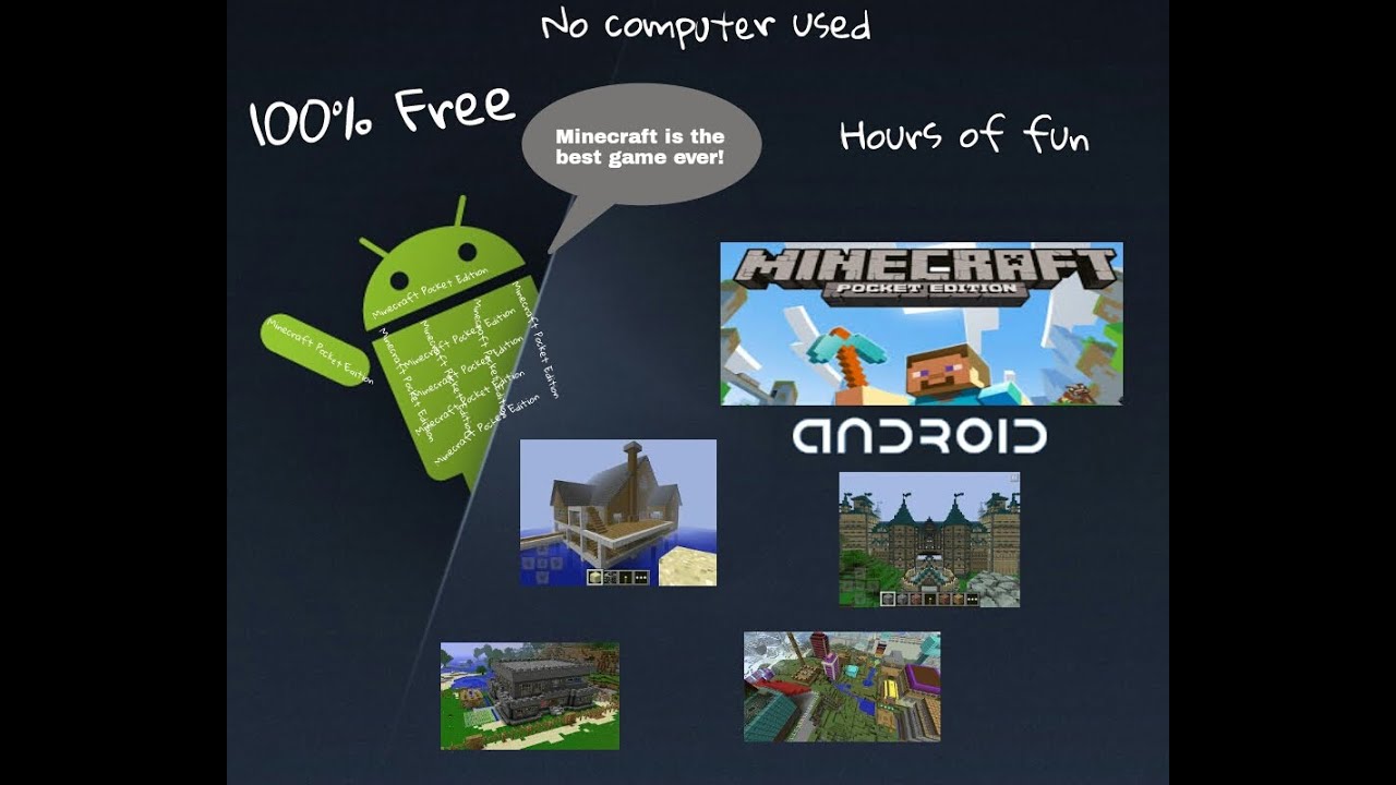Download minecraft pocket edition full versionFREE - YouTube