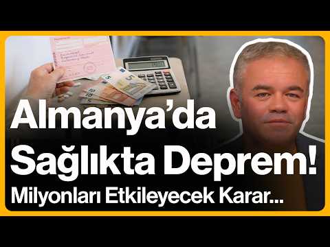 Almanya'da Sağlıkta Deprem! Milyonları Etkilyecek Karar... | 10 Temmuz 2026