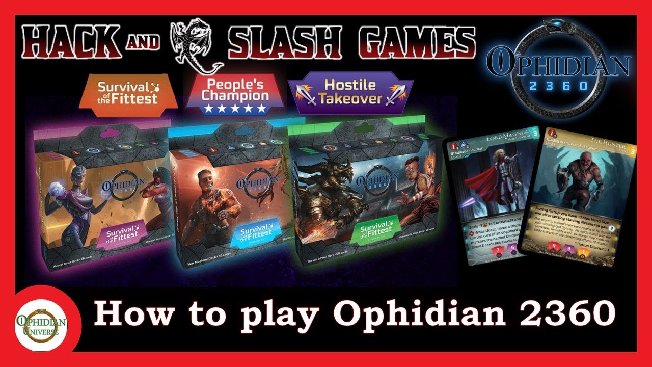 Ophidian 2360 • How To Play #ophidianuniverse #tutorial - YouTube
