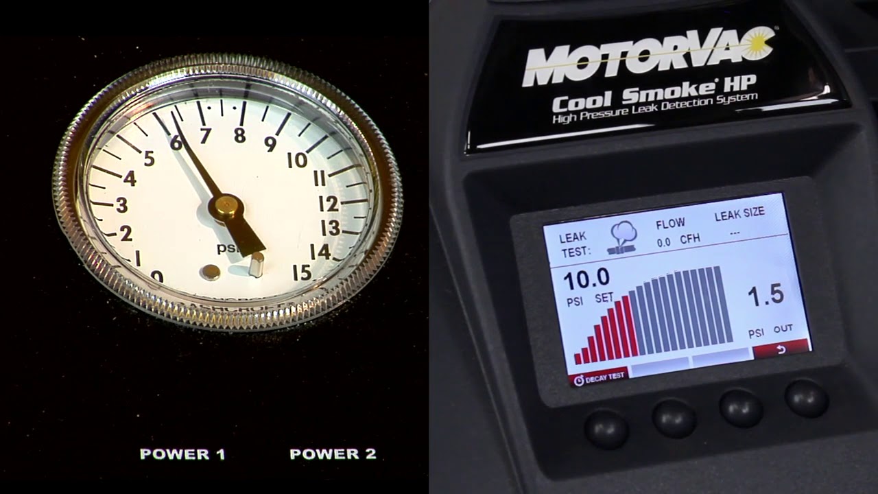 MotorVac® Cool Smoke® HP Leak Detection System - YouTube