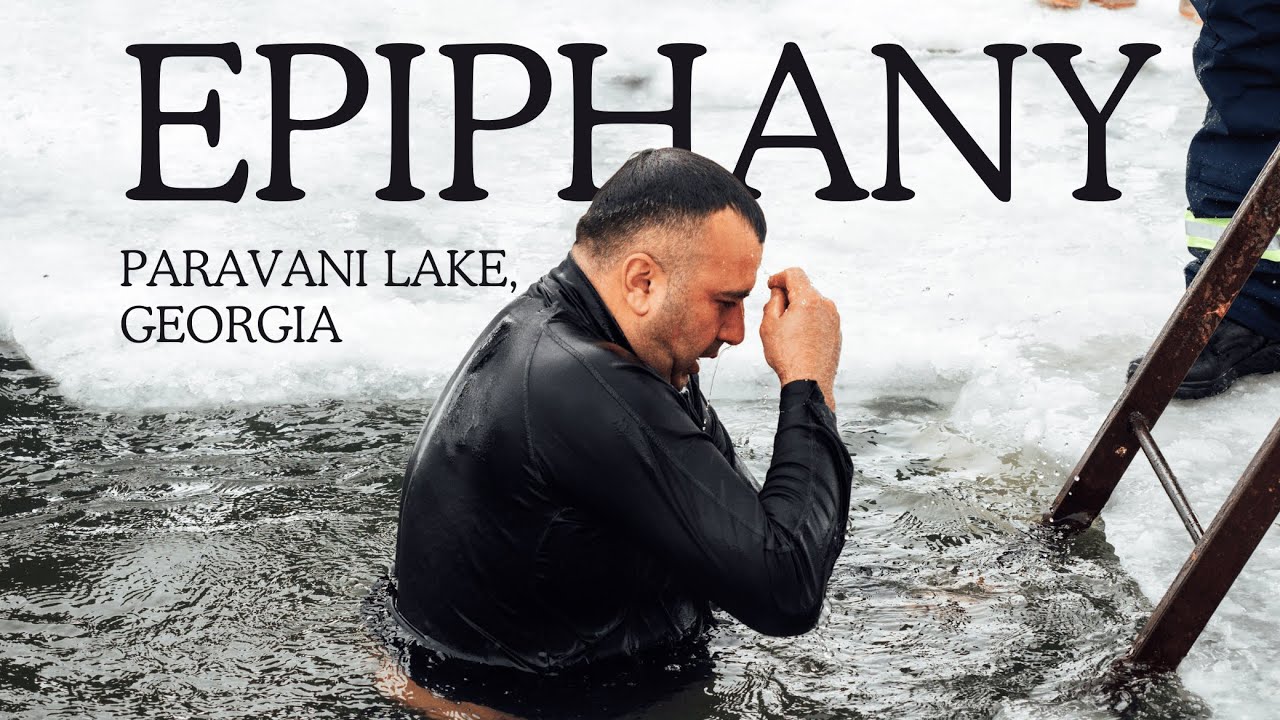 BAPTISM BY ICE: Epiphany Ice Bathing in Georgia - YouTube
