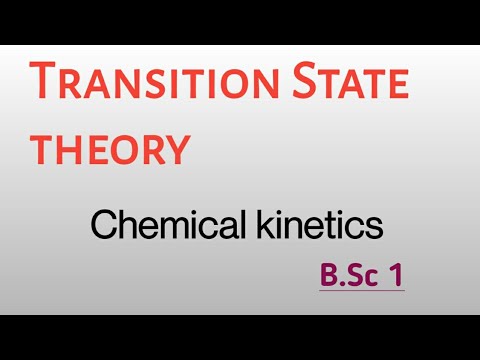 Transition State theory - YouTube
