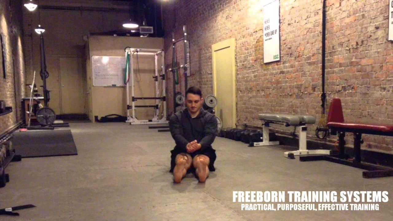 Long Sit to Butterfly Squat - YouTube