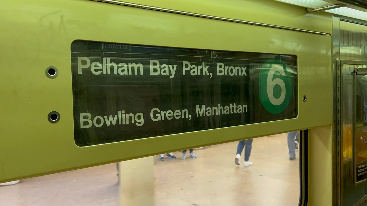 R62A (6) Local Train Ride from Pelham Bay Park to Bowling Green via ...
