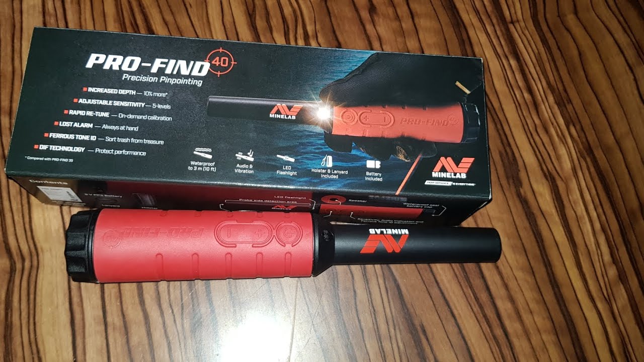 Pro-find 40 #minelabdetector - YouTube