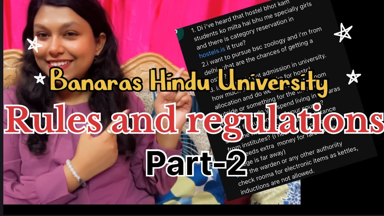 Rules and regulations part-2 ll BHU GIRLS HOSTEL #trending #hostellife ...
