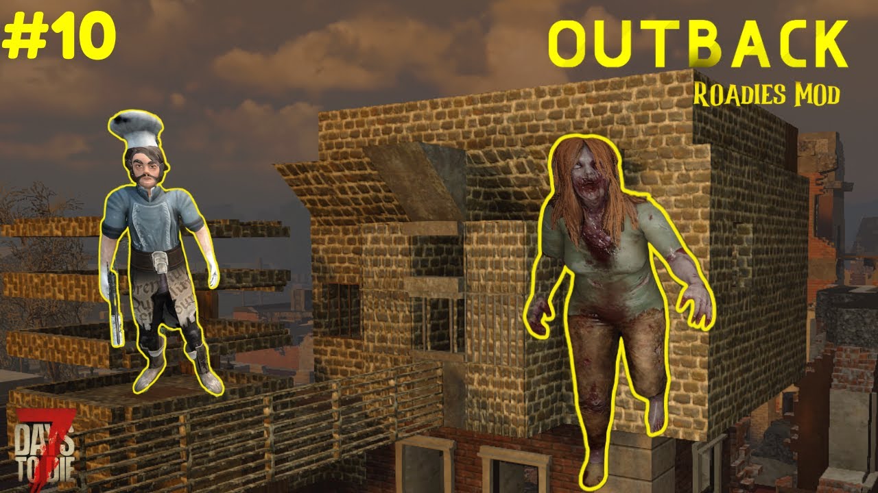 Zombie horde night w/ base design to defend against the undead. In 7 ...