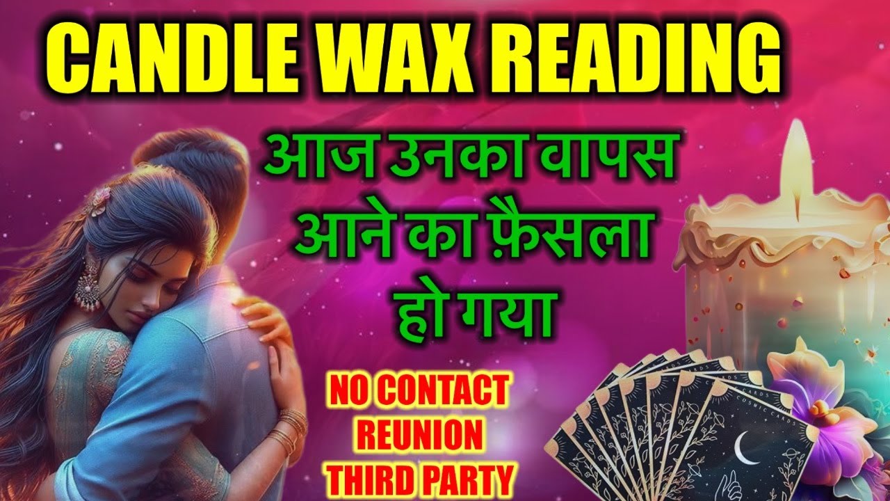 🕯️PERSON ON YOUR MIND- UNKI CURRENT FEELINGS- HIS FEELINGS- CANDLE WAX ...