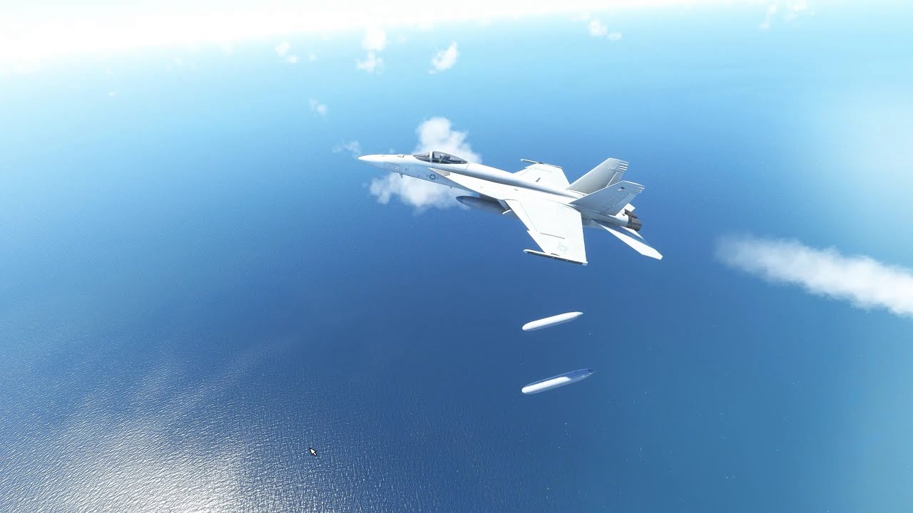 F18 Super Warrior v7.8 External center tank jettison Bug. Microsoft ...