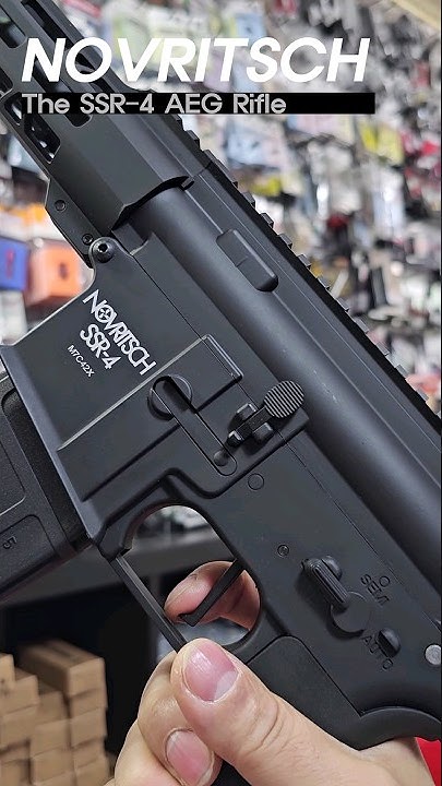 Novritsch SSR-4 전동건/노브리치/AEG/건스토리 #shorts - YouTube