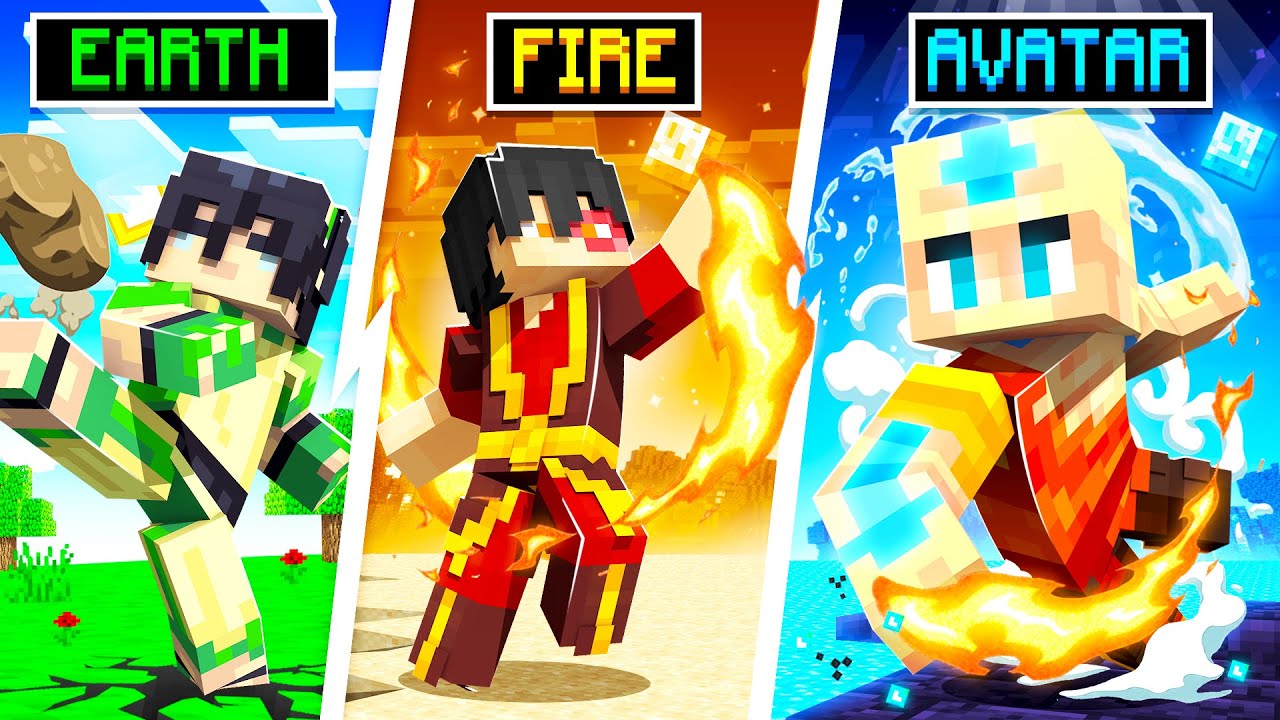 Upgrading AVATAR into GOD AVATAR in MINECRAFT (Bedrock DLC Mashup Pack ...