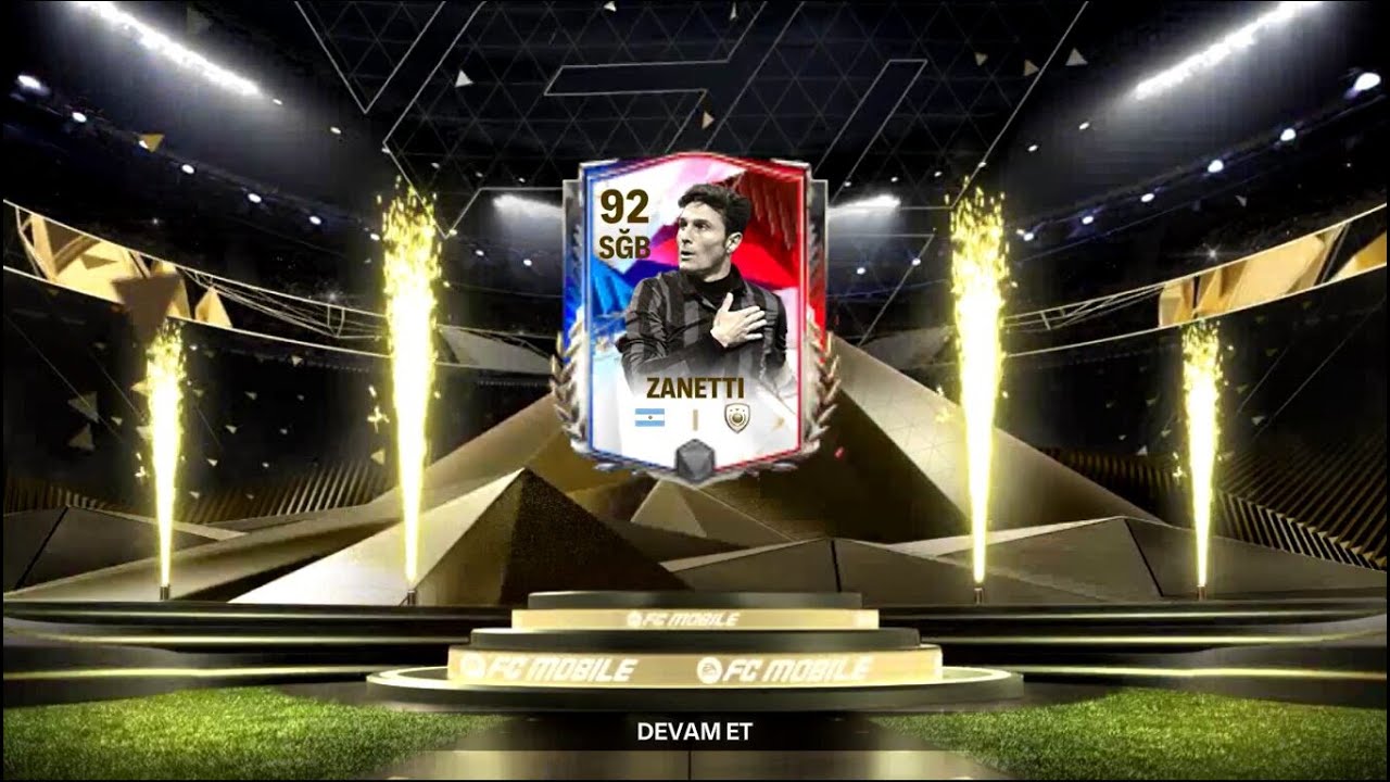 FC Mobile 24 92 GEN SĞB İkon Javier Zanetti'yi Alıyorum - Rivals Ana ...