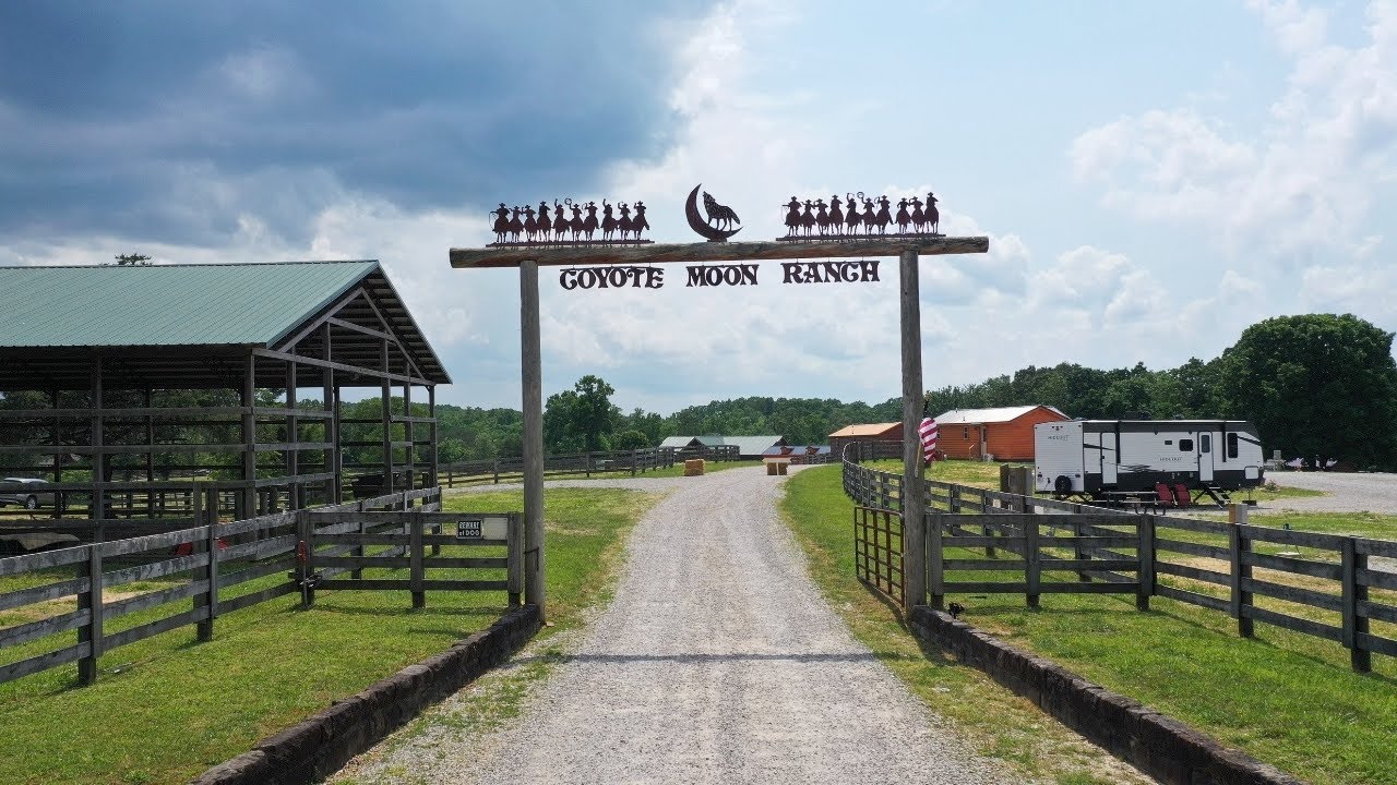 Coyote Moon Ranch Aerial View - YouTube