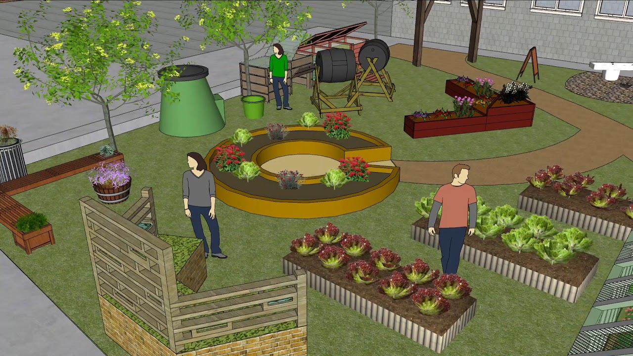 Kinard CARES Outdoor Learning Center Vision 2017 - YouTube