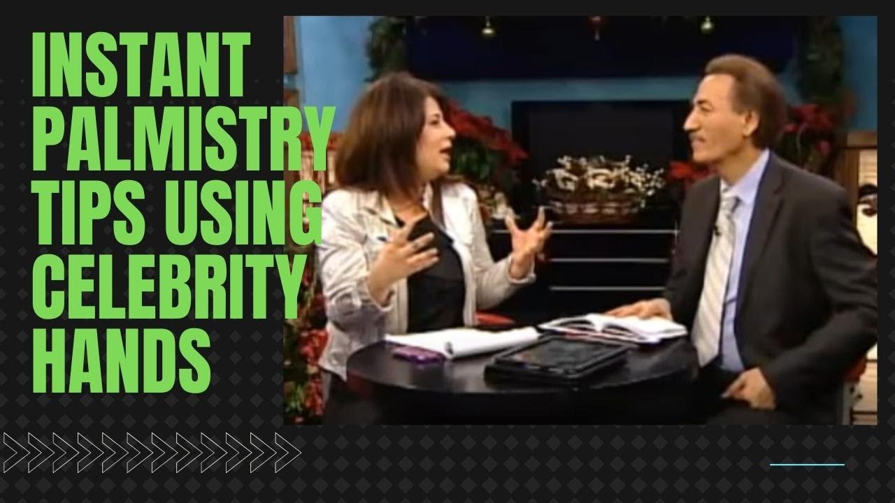 Instant Palmistry Amazing Tips Using Celebrity Hands - YouTube