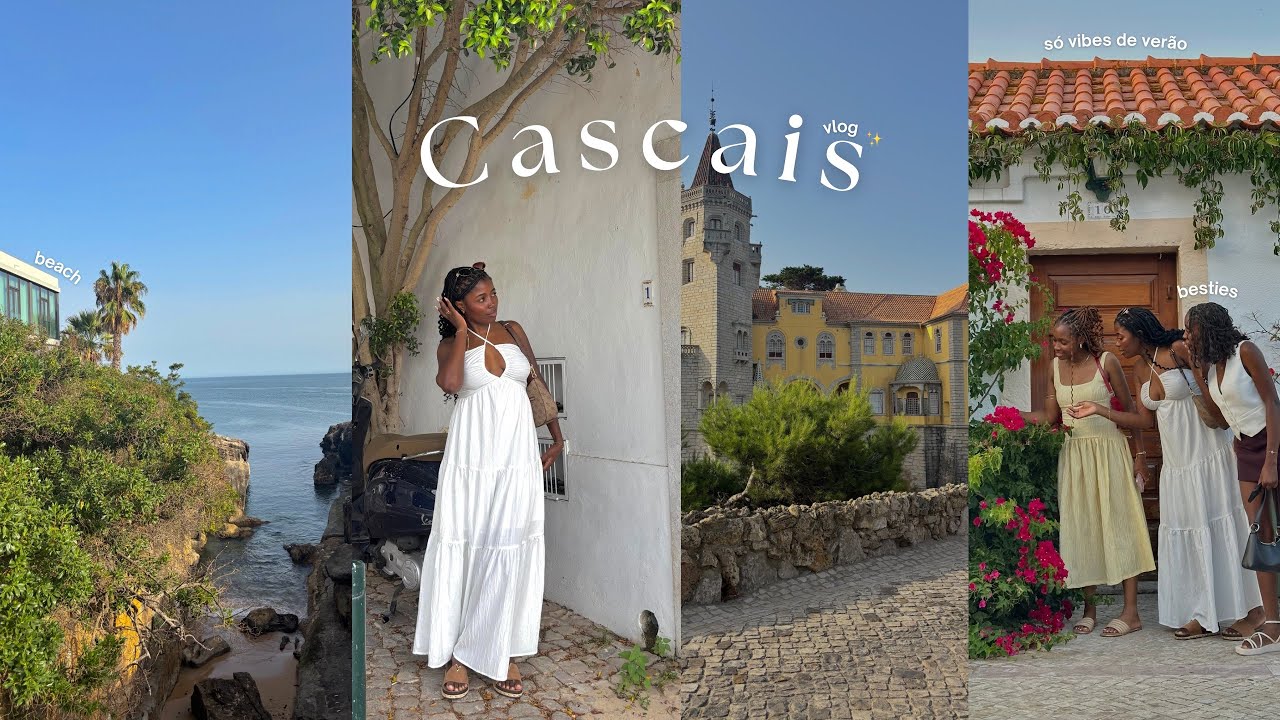 VLOG summer & Cascais squad birthday ☀️🍹👒🌺 #cascais - YouTube