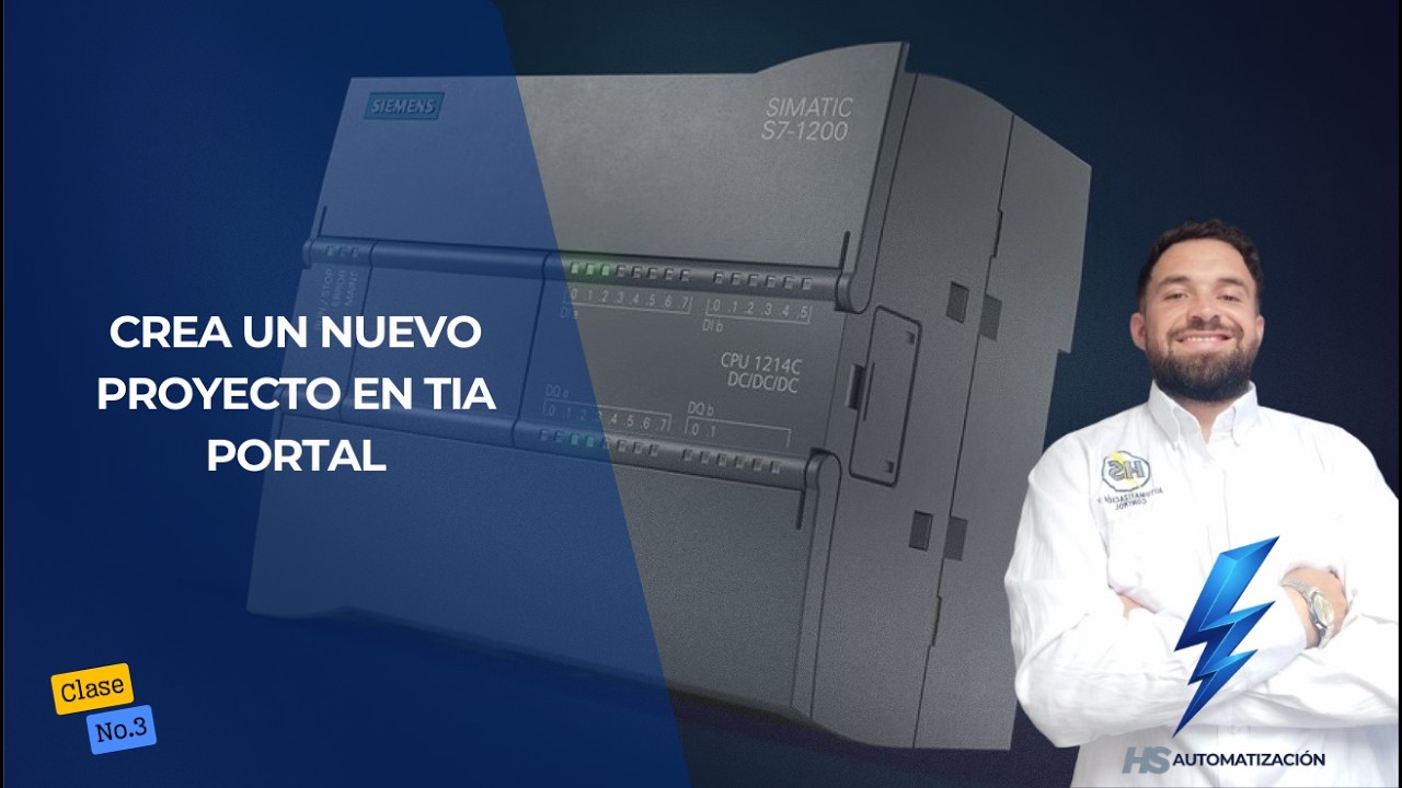 Cómo Crear un Nuevo Proyecto en TIA Portal | Curso PLC Siemens (Clase ...