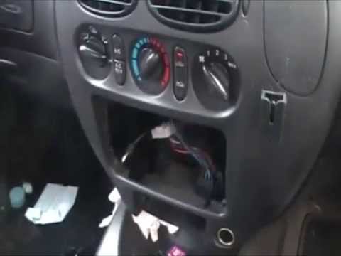 FORD AU Falcon changing center dash lights - YouTube