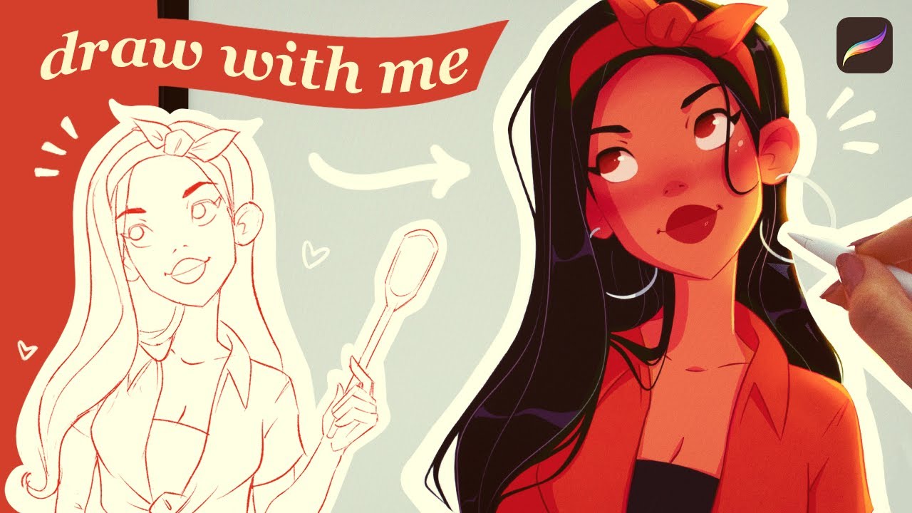 My Berry Weekend Illustration! Style study, procreate process + bonus ...