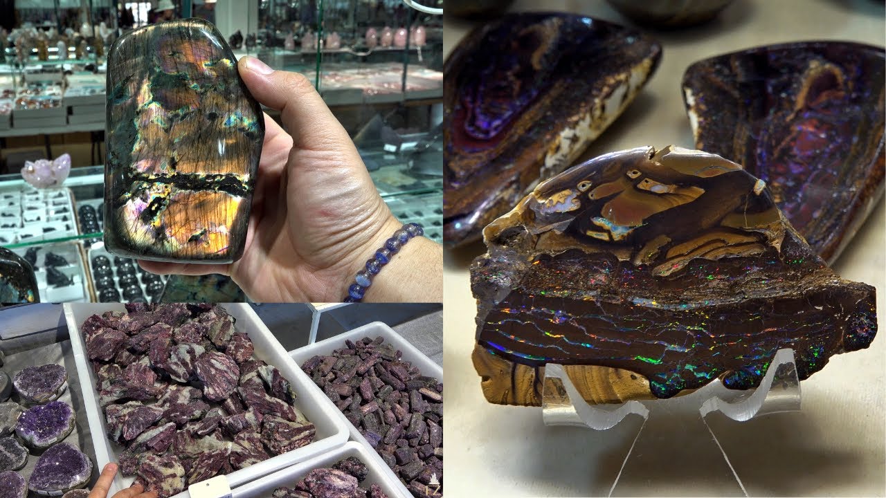 Opals, Amazing Quartz, & Minerals! Gem Faire Costa Mesa, CA • Aug 2025 ...