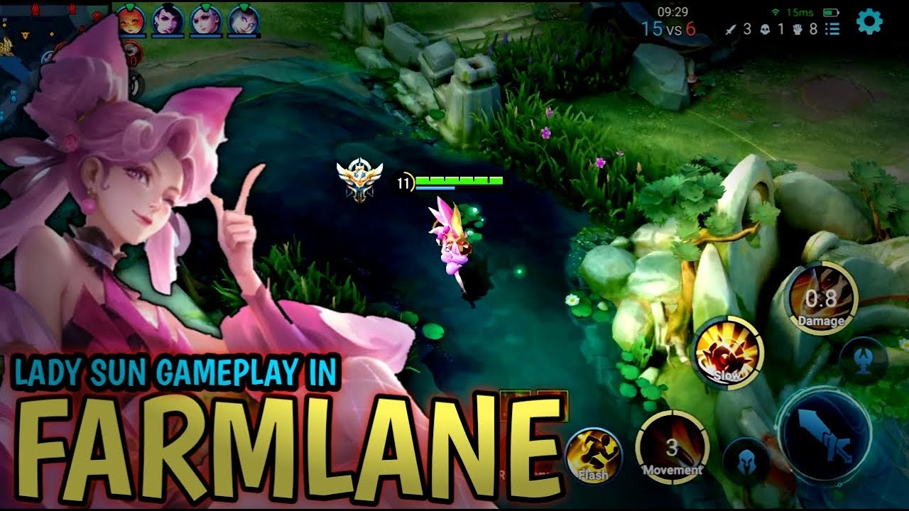 Honor Of Kings : Lady Sun Gameplay | Best Build Lady Sun - HOK - YouTube
