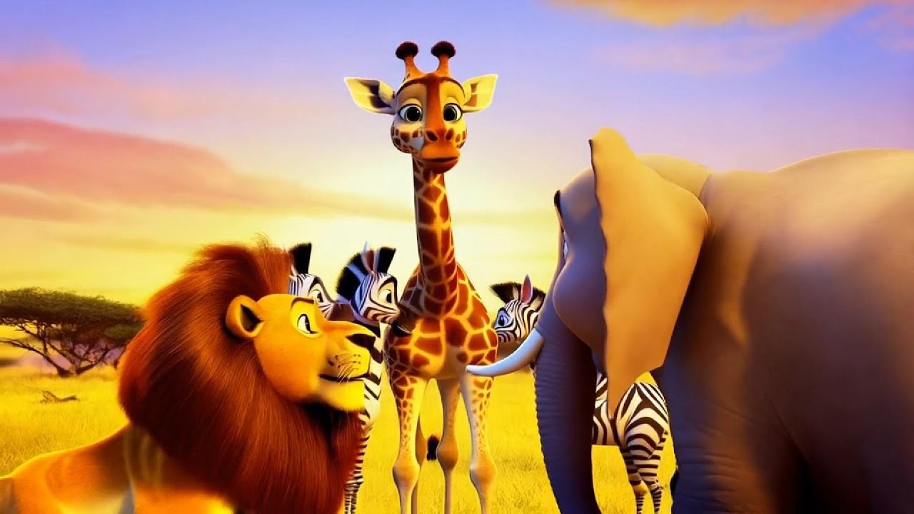 Gertie the Giraffe’s Tall Tale | Kids Song | Nursery Rhymes - YouTube