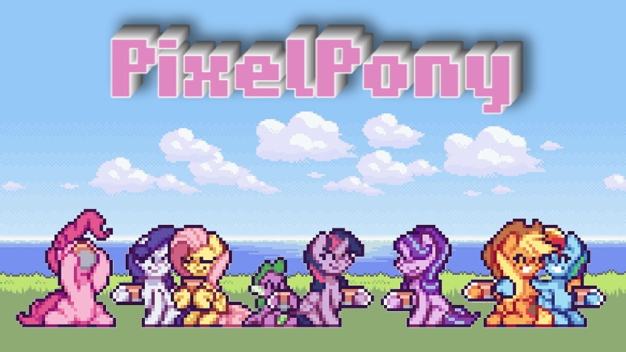 PixelPony- приключение ждут (MLP game) - YouTube