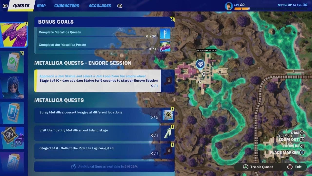 Jam at a Jam Statue for 5 seconds to start anEncore Session Fortnite ...