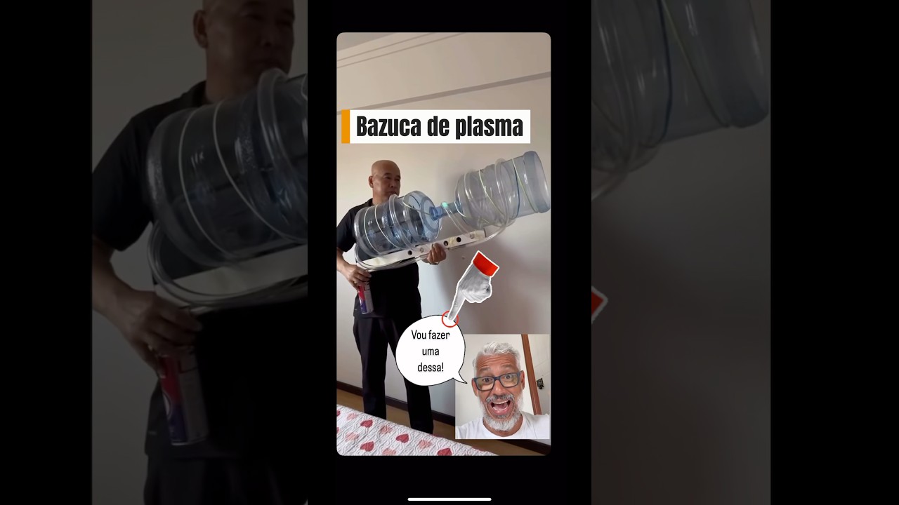Como fazer uma bazuca de plasma!#curiosidades #invenções #façavocêmesmo ...