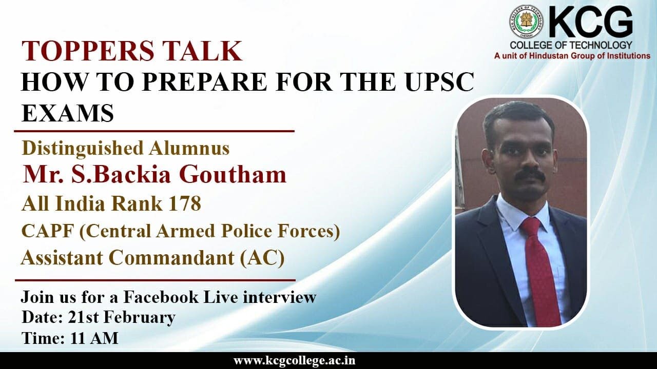 Toppers Talk - How to Prepare for the UPSC Exams - YouTube