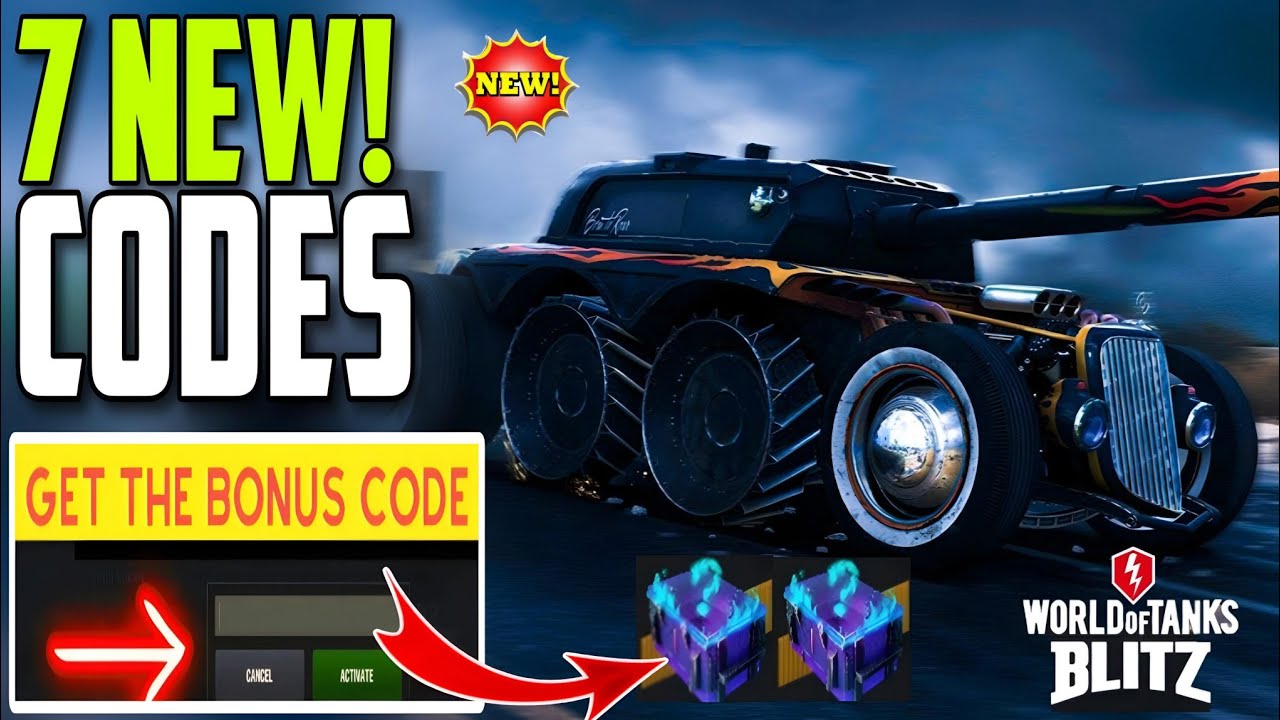 All New!*World Of Tanks Blitz Bonus Codes - WOT Blitz Codes - wot Codes ...