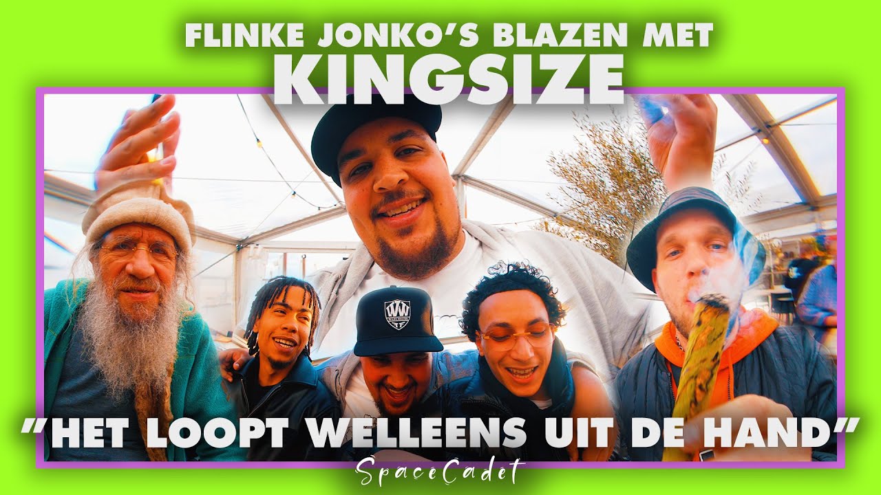 Eerste keer wiet roken met Kingsize & ADF Samski - ''250gram in 4/5 ...
