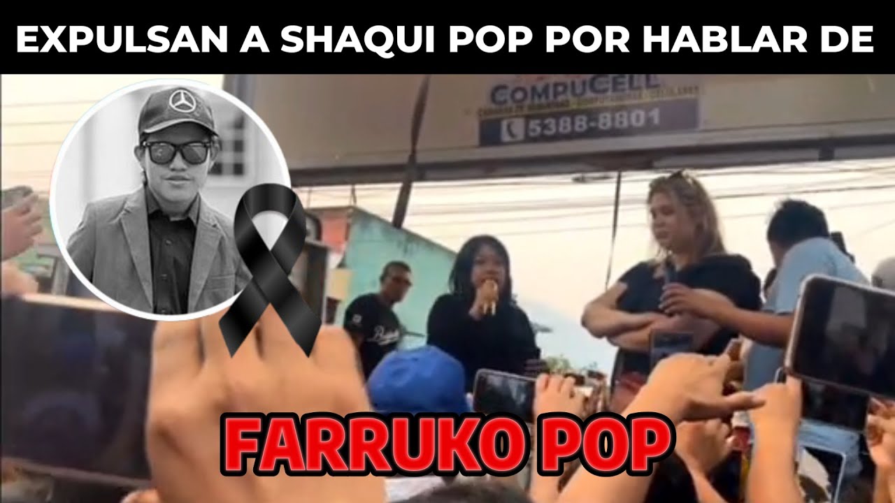 MOMENTO EN EL QUE ABUCHEARON Y EXPULSARON SHAQUI POP DEL ATAUD DE ...