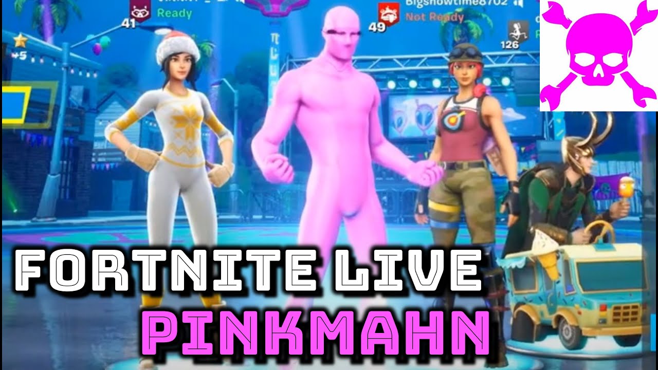 TORNADOES CAN'T STOP PINKMAHN!!! Fortnite Live Stream! GIVEAWAYS ...