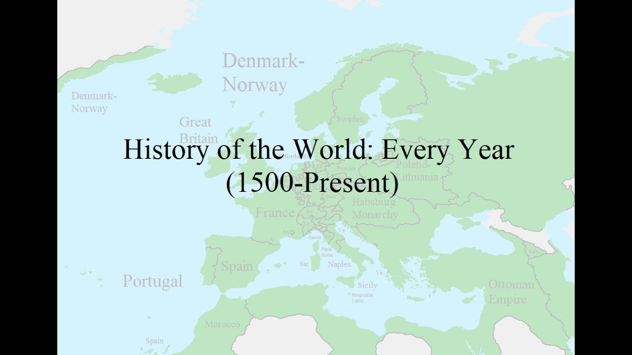 History of the World: Every Year (1.2) - YouTube