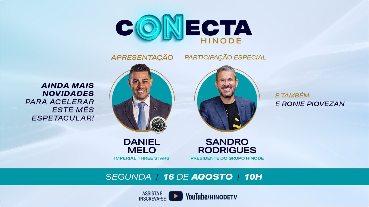 CONECTA HINODE 16-08 - YouTube