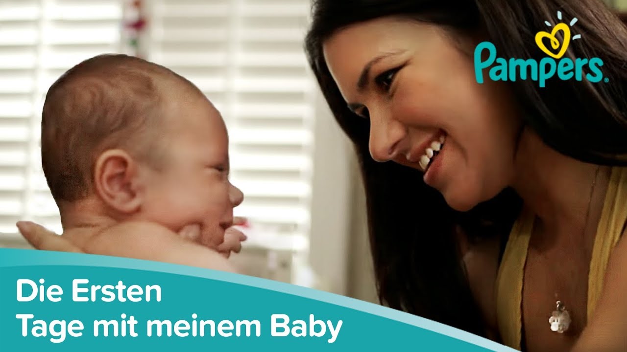 Die Ersten Tage mit meinem Baby: Mutter-Kind-Beziehung | Pampers - YouTube