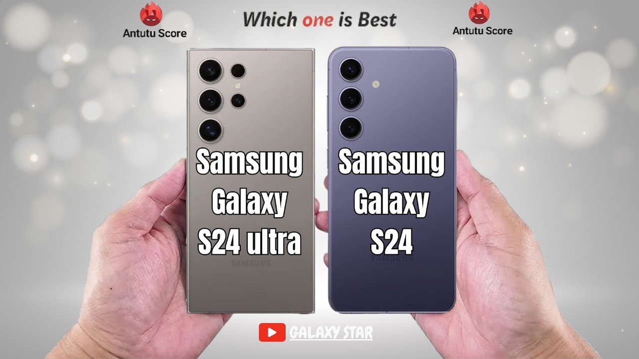 Samsung Galaxy S24 ultra vs Samsung Galaxy S24 - YouTube